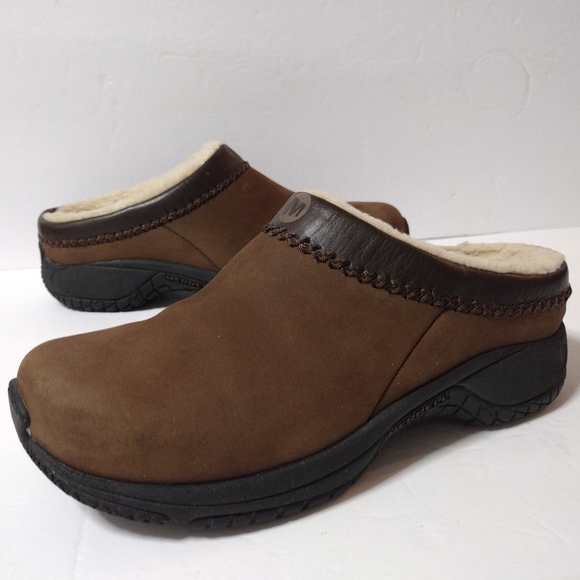 Merrell | Shoes | Merrell Womens Encore Chill Stitch Bug Brown Fur ...